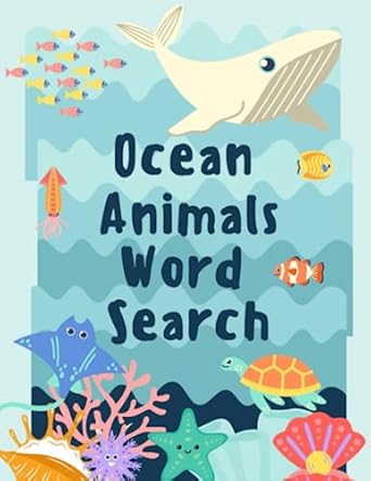 Ocean Animals Word Search: Dive into an underwater adventure with this ...