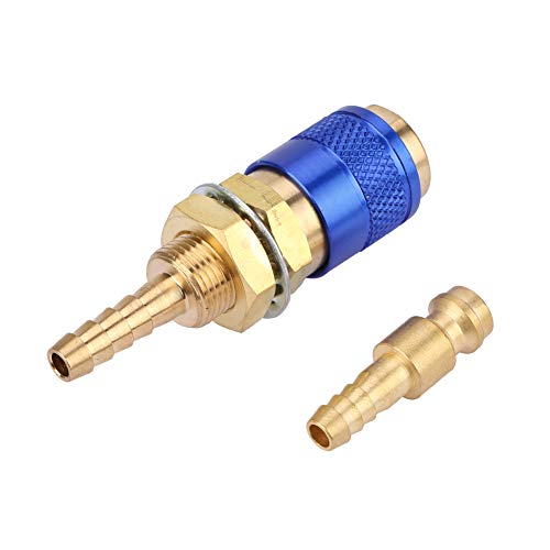 Snapklik.com : Argon Hose Fittings, M6 Gas & Water Quick Water Cooled ...