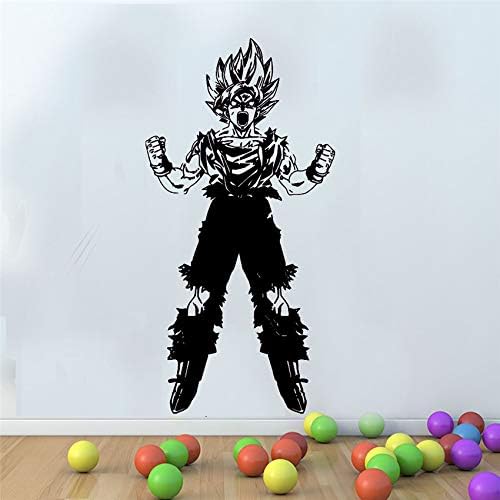 Artistic Decals" Stickers Japanese Comics Dragon Ball Z Goku Saiyan ...