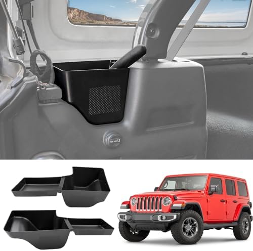 Amazon.com: Hooke Road JK Tailgate Storage Box Spare Tire Carrier Lock ...