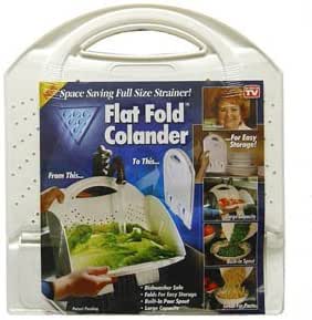 Amazon.com: FOLD FLAT COLANDER: Disposable Food Containers: Home & Kitchen