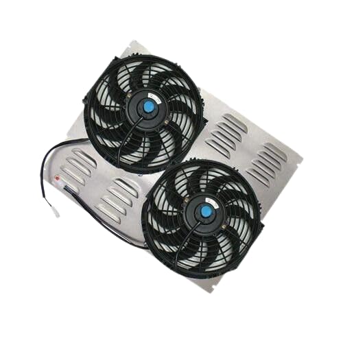 Amazon.com: Dual 10 Inch Electric Fan and Shroud - Dimension 16 1/2 x ...