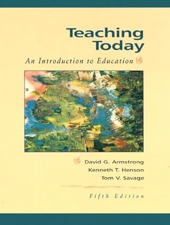Buy Teaching Today: An Introduction to Education Book Online at Low ...