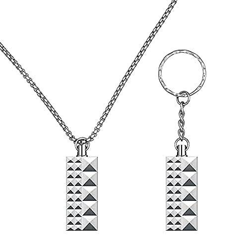 MatLogix Spy Locket Voice Recorder Hidden 16GB Professional Mini Locket ...