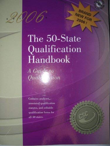 The 50-State Qualification Handbook A Guide to Qualification (A CSC ...