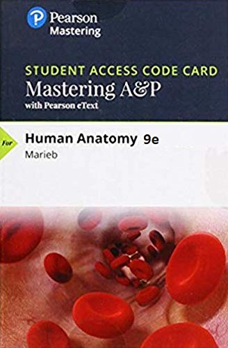 Amazon.com: Human Anatomy Mastering A&p With Pearson Etext Standalone ...