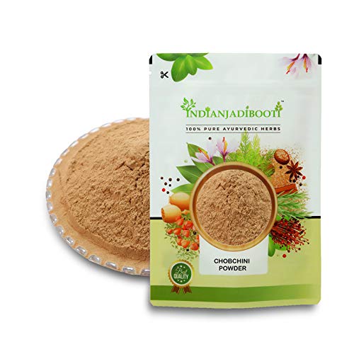IndianJadiBooti Chobchini Smilax Glabara Powder, 250 Grams Pack ...