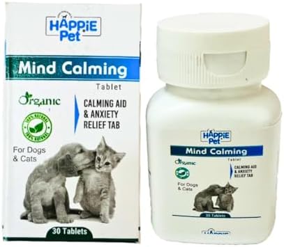 Richpet Mind Calming Tablet for Calming and Anxiety Relief, Natural ...