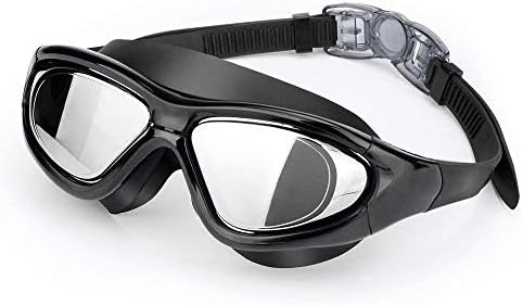 Buy eErlik Premium Big Frame Competition Swim Goggles with Free ...