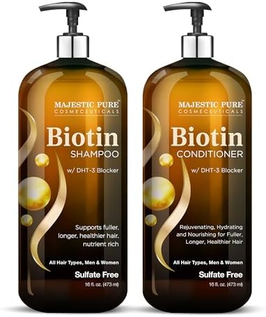 Amazon.com : SOULSPA PURE Biotin Shampoo with Keratin - Advanced Anti ...