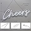 Cheers Neon Sign USB Powered with Dimmable Switch,LED Neon Light Sign ...