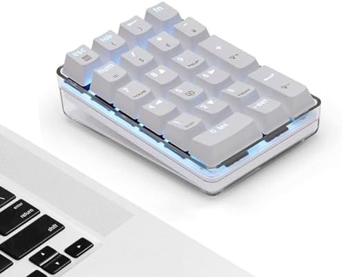 Amazon.com: Gurjot Number Pad, Mechanical USB Wired Numeric Keypad with ...
