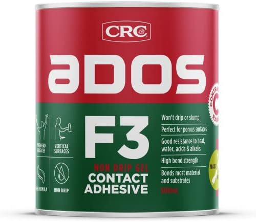 CRC ADOS F3 Non Drip Contact Adhesive 1X500ML : Amazon.com.au: Automotive