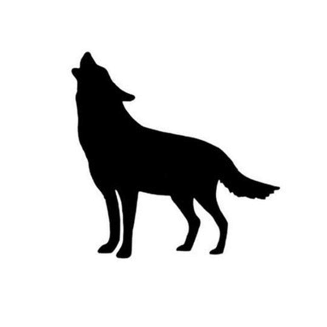 Husky Howling Outline