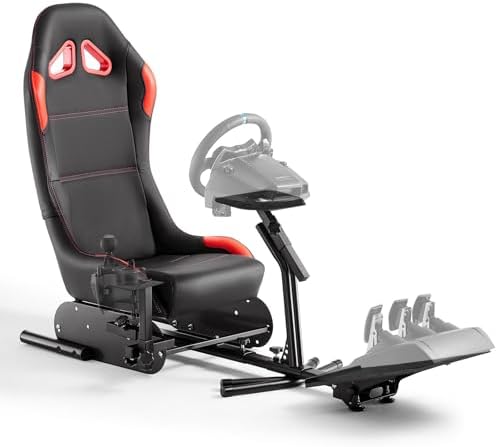 Amazon.com: DIWANGUS Racing Simulator Cockpit Racing Wheel Stand with ...