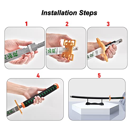 Snapklik.com : Demon Slayer Sword Anime Sword 41inch