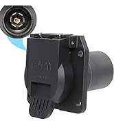 Amazon.com: MECMO RV 7 Pin Male & Female Trailer Connector, Vehicle ...