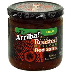 Amazon.com: Arriba! Fire Roasted Mexican Red Salsa Mixed Pack (Mild ...