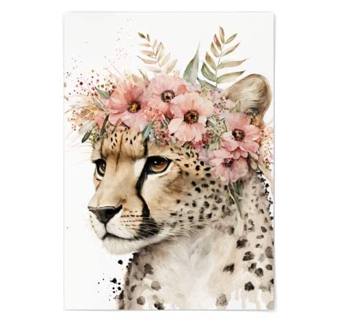 Amazon.com: Cheetah Wall Art - Cheetah Wall Decor - Cheetah Print ...