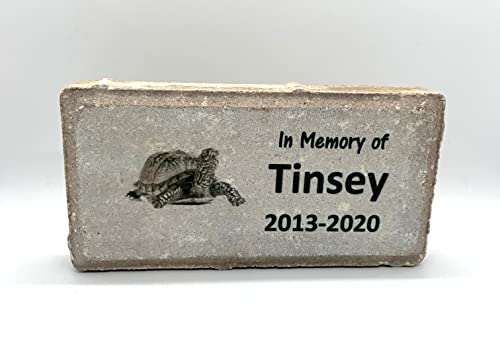 Amazon.com: Turtle Memorial Stone - Real Stone Personalized by Florida ...
