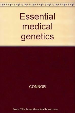 Essen Med Genetics Elbs : CONNOR: Amazon.in: Books