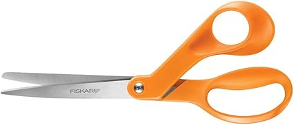 Fiskars 194510-5001 Stainless Steel Offset Right Hand Scissors 8-Inches ...
