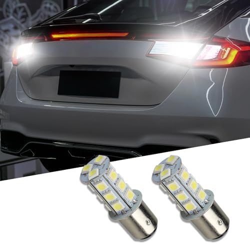 Amazon.com: Middrivr 2PCS LED Bulb Back Up Reverse Light, LED ...