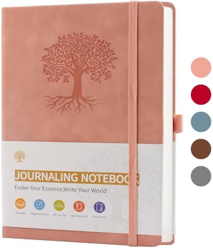 A5 Lined Journal Notebook for Women & Men,192 Pages,College Ruled ...