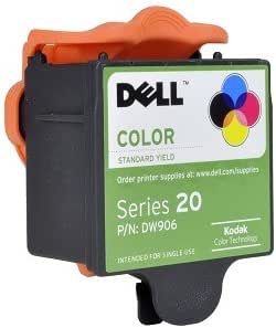 Amazon.com: Dell DW906 Series 20 Color Ink Cartridge for Dell P703w All ...