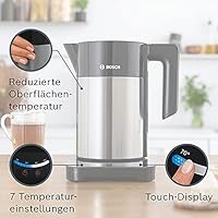 Amazon.de: Bosch TWK7203 kabelloser Wasserkocher, Abschaltautomatik ...