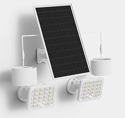 Richarm Solar Flood Lights Outdoor -Dusk to Dawn Solar Powered Flood ...