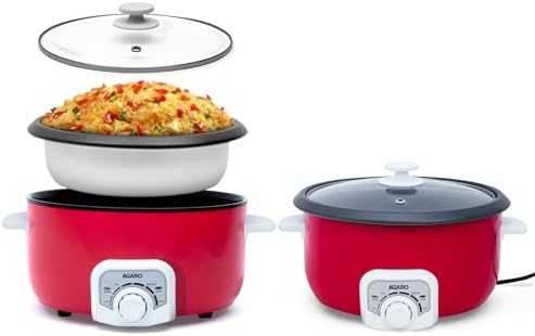 Buy AGARO Regal Electric Rice Cooker, 3 Litres Ceramic Inner Bowl ...