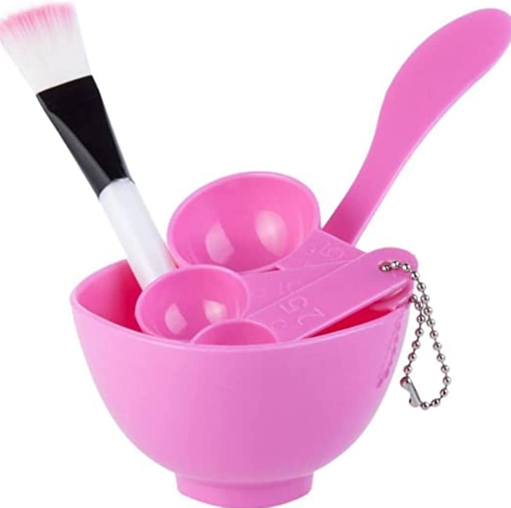 FEELHIGH Professional Bleach Bowl Set, Facial Bowl Set And Brush For ...