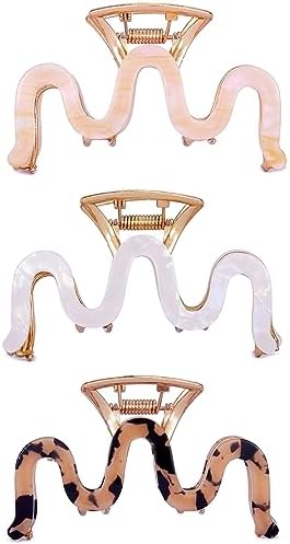 Amazon.com: Metal Hair Claw Clips 3.5 Inch Hair Clips Sinide Large ...