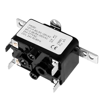 Amazon.com: APFR-360 90-360 24V AC Heavy-Duty Fan Relay – Single Pole ...