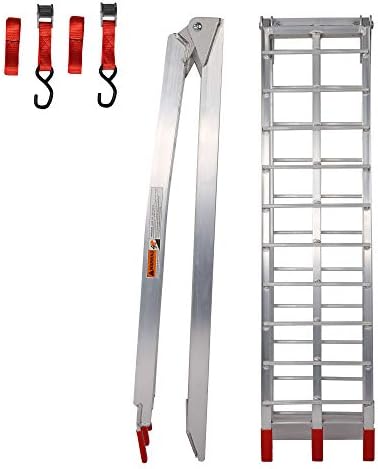 Amazon.com: YUTRAX® 89” Folding Arched Ramps, Aluminum Arch Ramps, 1500 ...