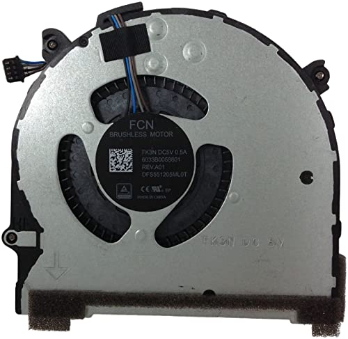 Amazon.com: wangpeng® New Laptop CPU Cooling Fan for HP ProBook 640 645 ...