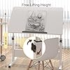 Amazon.com: XTRYBHD Folding Drawing Table, Height Adjustable Drafting ...