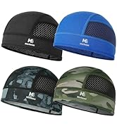 Amazon.com: MELASA Cooling Skull Caps Helmet Liner, Lightweight Mesh ...