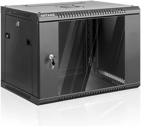 Amazon.com: Tripp Lite 6U Wall Mount Rack Enclosure Server Cabinet, Low ...