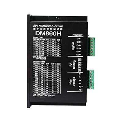 Buy CNC DSP Digital Microstep driver DM860H Stepper Motor Controller 2-phase Digital Stepper ...