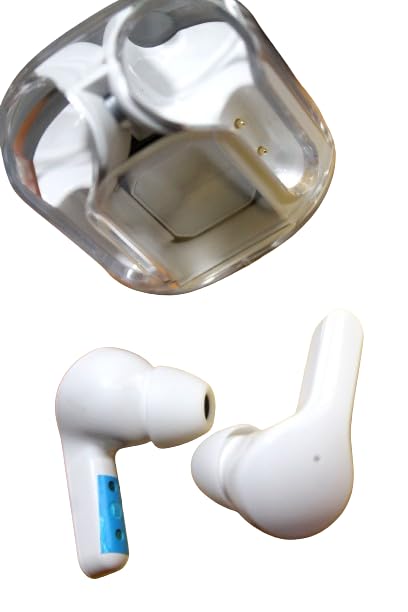 Earbuds with Transparent Case|25 Hours Playtime|Touch Control | ENC ...