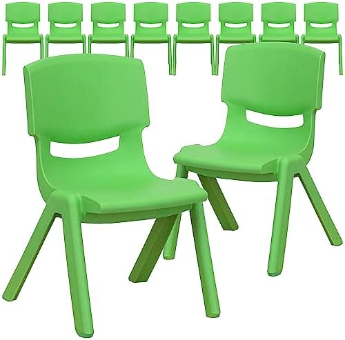 Amazon.com: TONAHUTU 6PCS Colorful School Stackable School Chairs with ...
