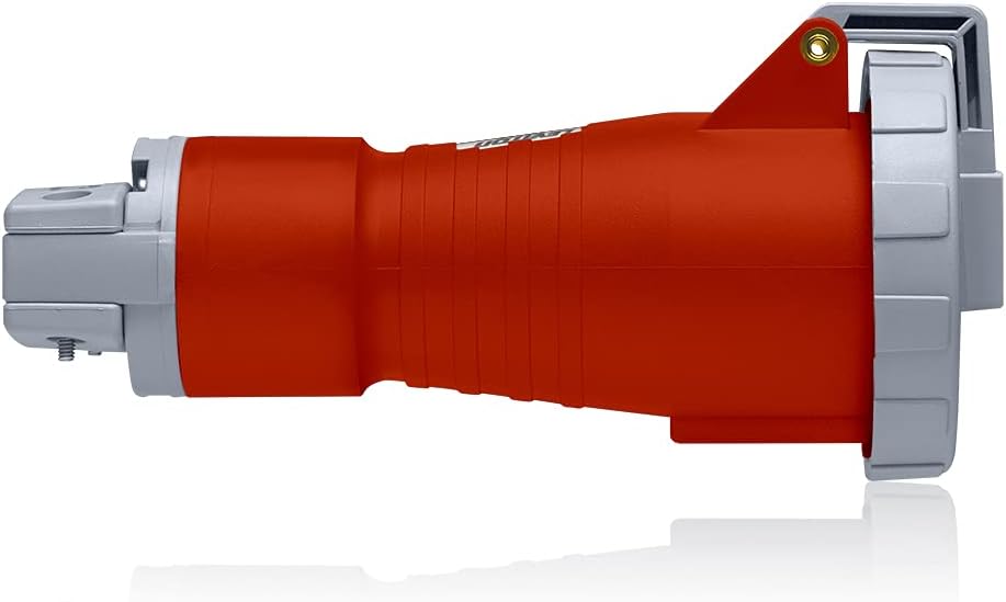 Leviton 430C7W 30 Amp, 480 Volt 3-Phase, 3P, 4W, North American Pin ...