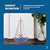 Amazon.com: EXCEART Wooden Sailboat Ornament 5pcs Boat Model Wood Home ...