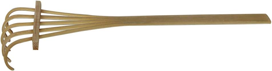 Amazon.com : Yardwe Bamboo Rake Sand Table Accessories Five Teeth Mini ...