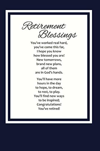 Amazon.com: Retirement Blessings: Retirement gifts for men,Women, Mom ...