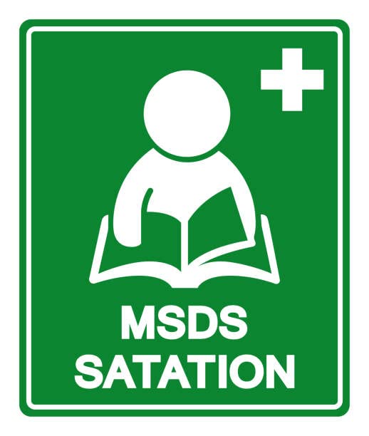 MSDS Satation Signage Sticker, PVC Waterproof Sticker : Amazon.in ...