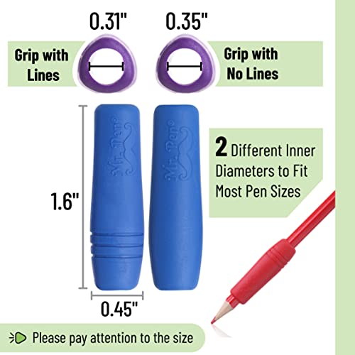 Snapklik.com : Mr Pen- 12 Pack, Colorful, Pencil Grips, Pencil Holder ...