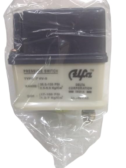 Compressor Masters Alfa - Air Pressure Control Switch PRV-9 : Amazon.in ...